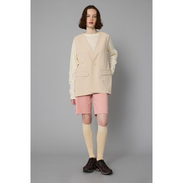 ヘリンドットサイ（HeRIN．CYE）/Cut off half pants