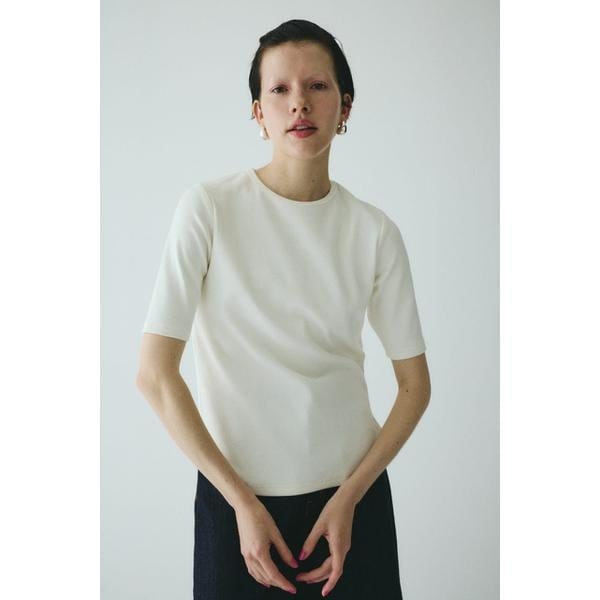 ヘリンドットサイ（HeRIN．CYE）/Back ribbon cut top