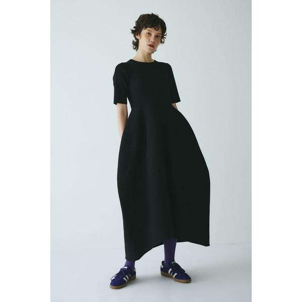 ヘリンドットサイ（HeRIN．CYE）/Volume knit dress