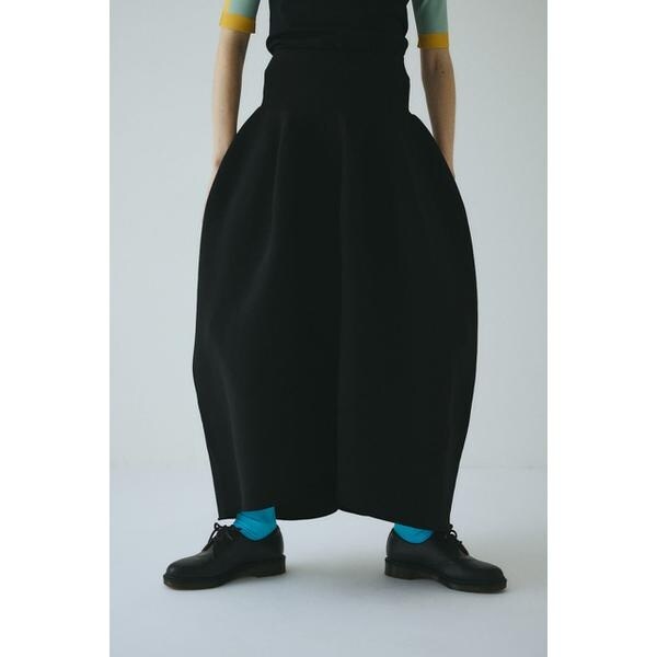 ヘリンドットサイ（HeRIN．CYE）/Jersey volume knit skirt