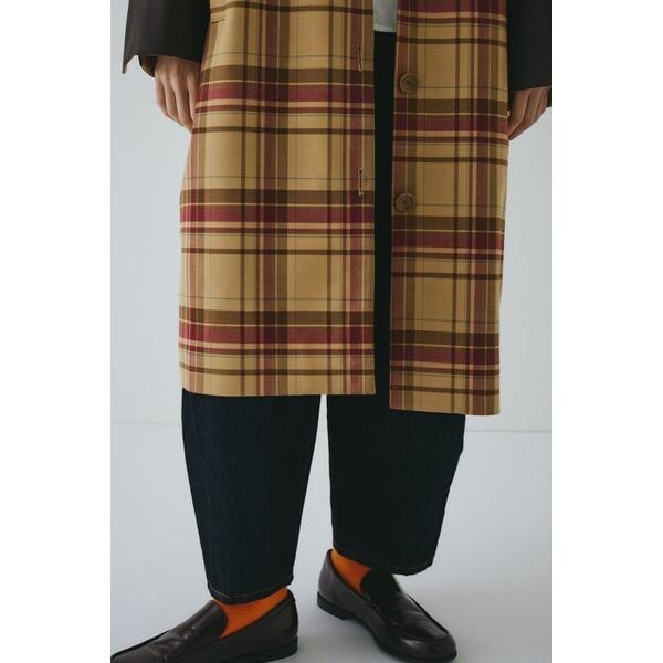 ヘリンドットサイ（HeRIN．CYE）/Bi color long coat