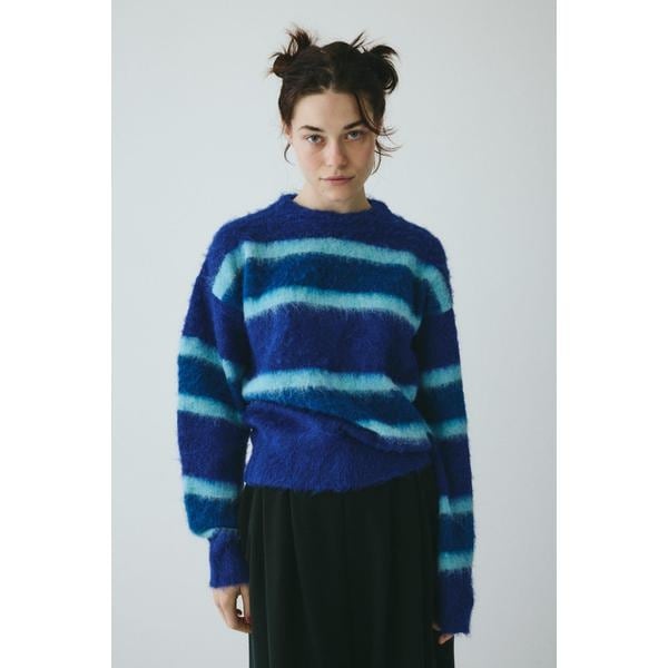 【NEW】ヘリンドットサイ（HeRIN．CYE）/［予約］Shaggy knit tops