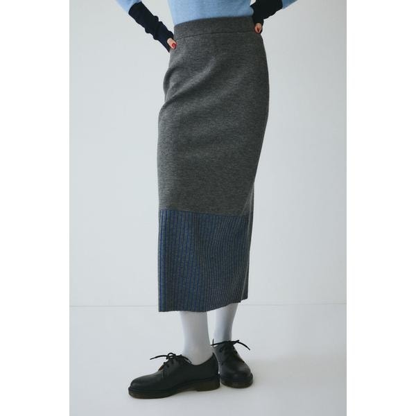 【NEW】ヘリンドットサイ（HeRIN．CYE）/［予約］Knit skirt