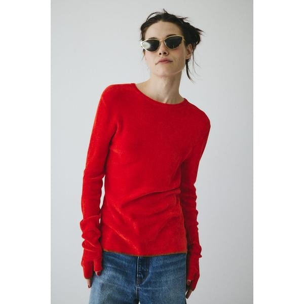 【NEW】ヘリンドットサイ（HeRIN．CYE）/［予約］Molle yarn knit tops