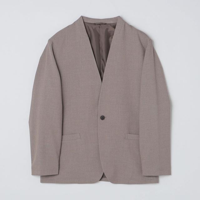 シップス カラーズ（SHIPS Colors）/《一部追加予約》SHIPS Colors:〈手洗い可能〉ノーカラー ジャケット(セットアップ可能)◆