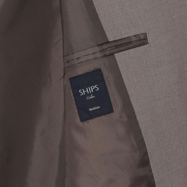 シップス カラーズ（SHIPS Colors）/《一部追加予約》SHIPS Colors:〈手洗い可能〉ノーカラー ジャケット(セットアップ可能)◆