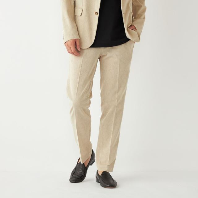 シップス カラーズ（SHIPS Colors）/SHIPS Colors:〈洗濯機可能〉シャリル ジャージー イージー スラックス ベージュ