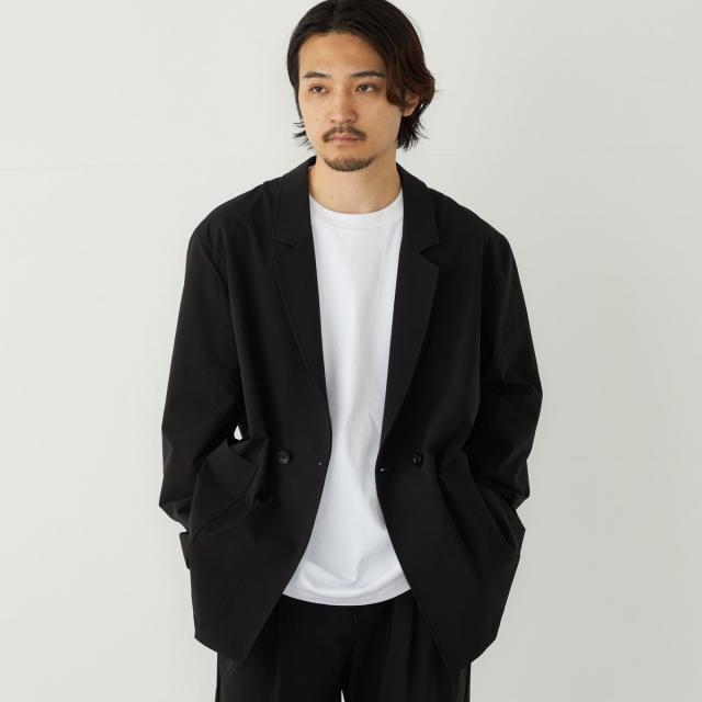 シップス カラーズ（SHIPS Colors）/SHIPS Colors:〈洗濯機可能〉ナイロン ストレッチ ダブル ジャケット(セットアップ可能)