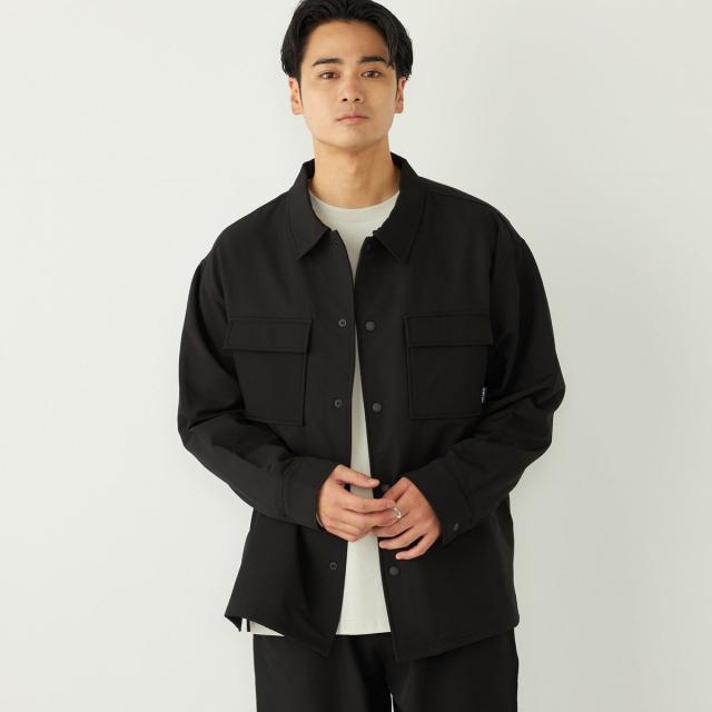 シップス カラーズ（SHIPS Colors）/SHIPS Colors:〈洗濯機可能〉バックフリース ストレッチ ボックス シャツ◇