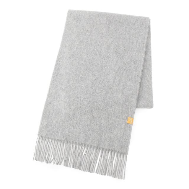 ムーンバット（MOONBAT）/【WEB限定 洗える】カシミヤ100%紡毛厚手マフラー 30×186cm 無地 ユニセックス