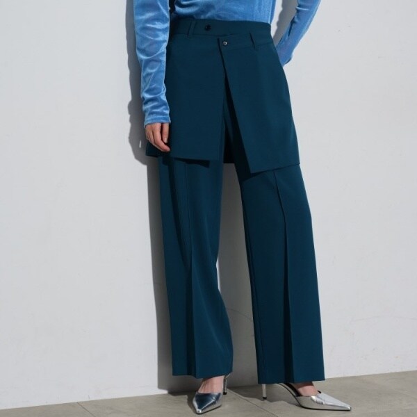 ギャレスト（GALLEST）/ラップスカート＆パンツレイヤー