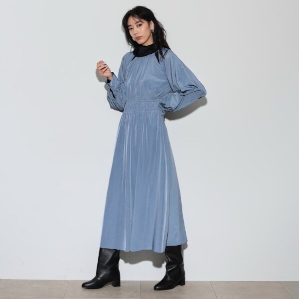 ギャレスト（GALLEST）/シャーリングヴィンテージワンピース