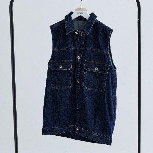 ギャレスト（GALLEST）/デニムジレ