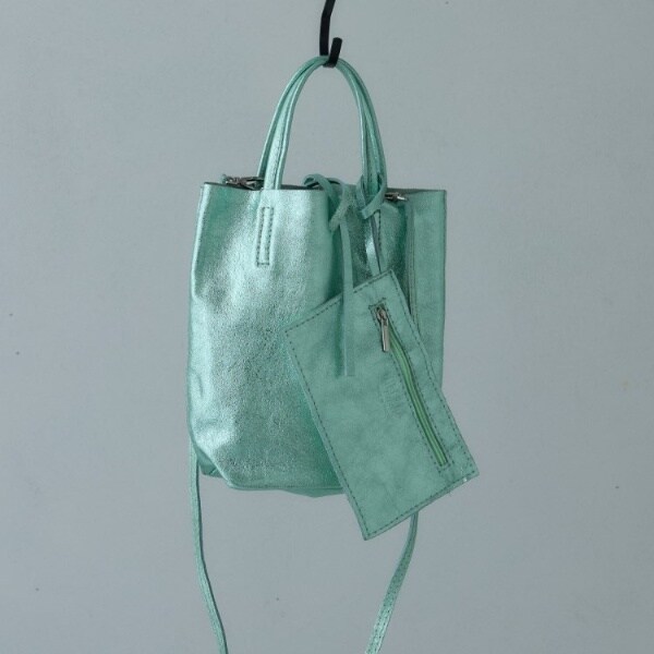 ギャレスト（GALLEST）/【MILLELA FIRENZE】メタリックミニトートバッグ