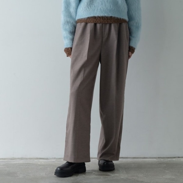 ギャレスト（GALLEST）/Comfy SET UP｜イージーストレートスラックス【セットアップ対応／通勤／カセット服】