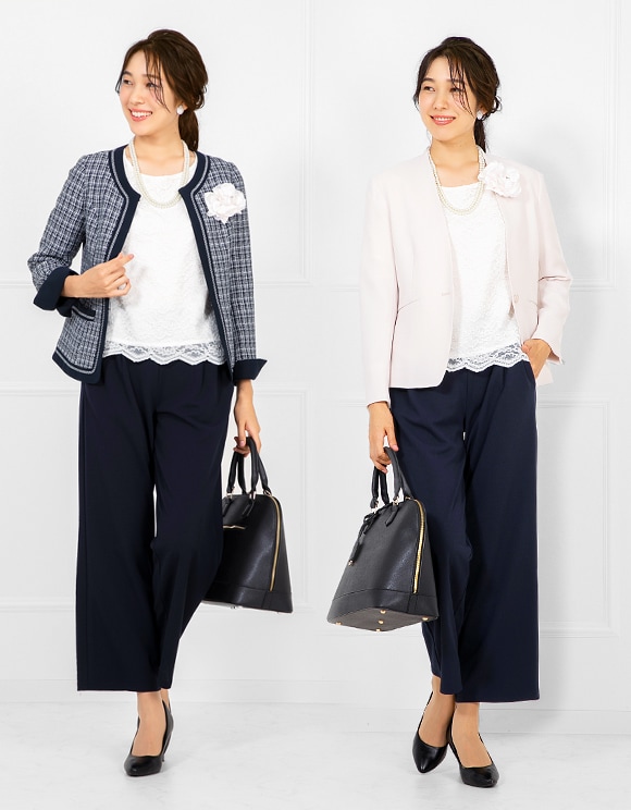 アッドルージュ（Addrouge）/【4点セット】 セレモニースーツ セットアップ / 結婚式　5号〜23号