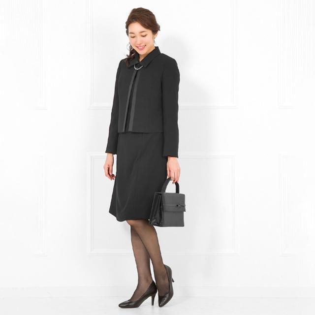 アッドルージュ（Addrouge）/【洗える / 抗菌消臭】 喪服 ブラックフォーマル 礼服 着丈が選べる　 5号〜23号  レディース