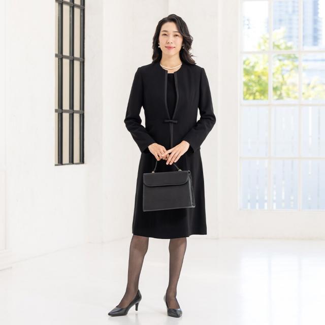 アッドルージュ（Addrouge）/【洗える / 抗菌消臭】 喪服 ブラックフォーマル 礼服 着丈が選べる　 5号〜23号  レディース