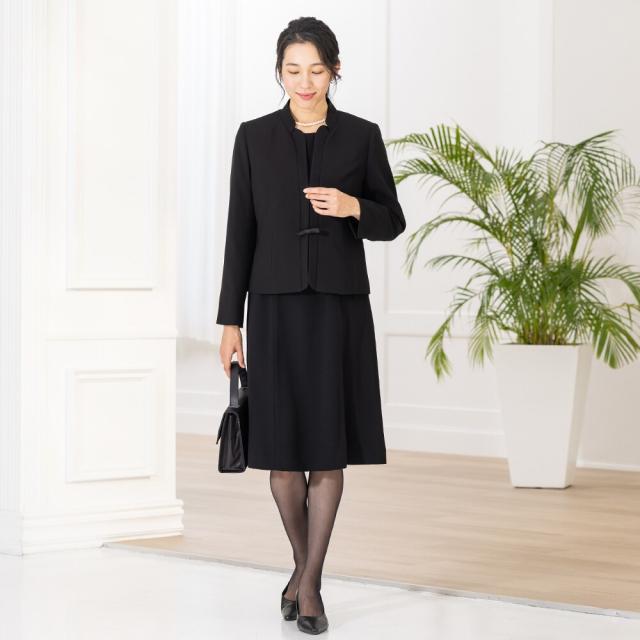 アッドルージュ（Addrouge）/【洗える / 抗菌消臭】 喪服 ブラックフォーマル 礼服 着丈が選べる　 5号〜23号  レディース
