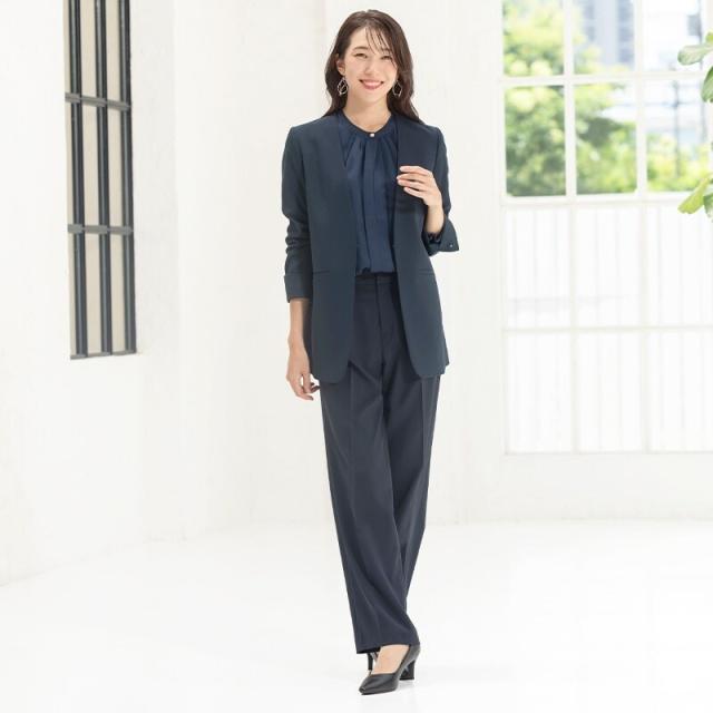 アッドルージュ（Addrouge）/【洗える / UVカット / ストレッチ】 ロング丈ジャケット スーツ　5号〜23号