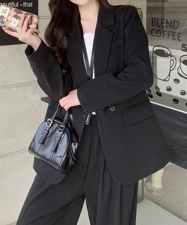 アイモハ（aimoha）/aimoha　テーラードジャケット＋ワイドパンツセットアップ