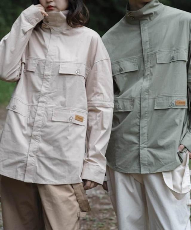 スモア（S’more）/UV&COOL CONVERTIBLE SHIRTS