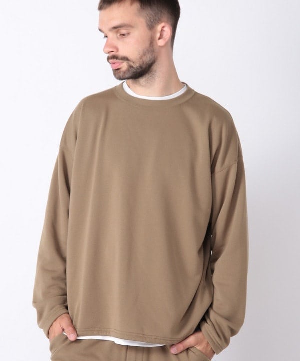 フューズ/エステル裏毛ドローストリングスウェット