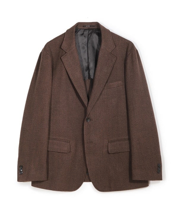 フューズ（FUSE）/ヘリンボーン柄テーラードジャケット