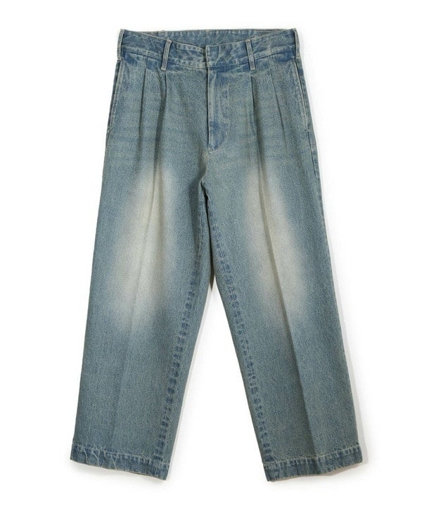 フューズ（FUSE）/セミワイドデニムタックパンツ