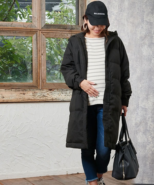 スウィートマミー（SWEET MOMMY）/中綿 ロング コート 抱っこOK ママパパ兼用 ユニセックス