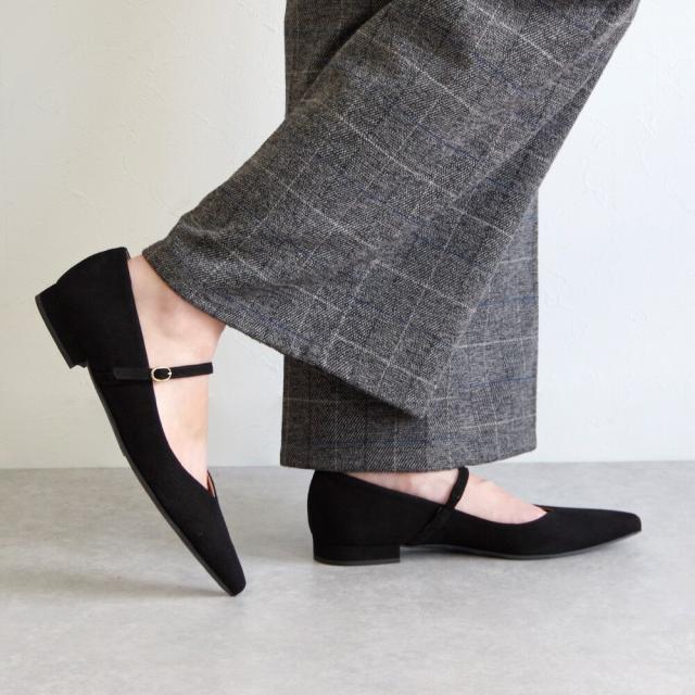 ファビオ ルスコーニ（FABIO RUSCONI）/メリージェーン ポインテッドトゥ パンプス