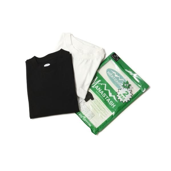 マナスタッシュ（Manastash）/MANASTASH／マナスタッシュ／HEMP PACK TEES (2 PACK)／ヘンプパックT