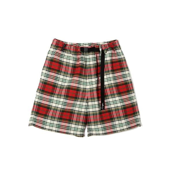 マナスタッシュ（Manastash）/MANASTASH／マナスタッシュ／WASHED PLAID SHORT