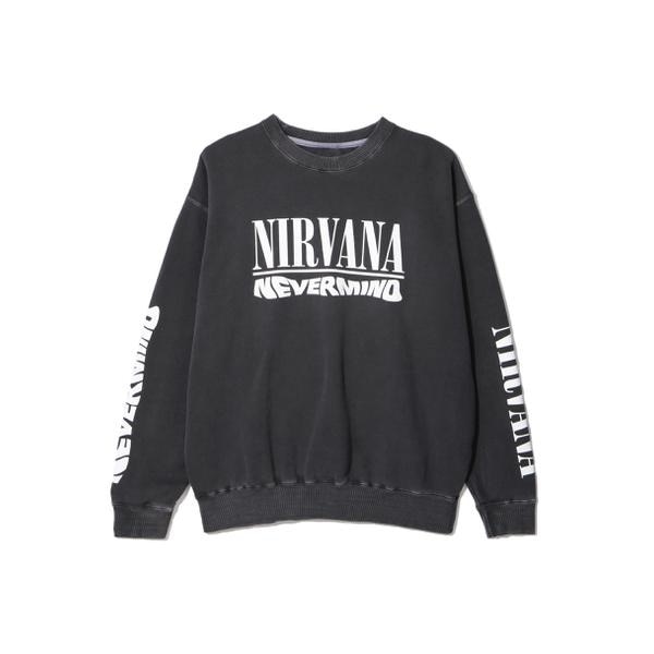 マナスタッシュ（Manastash）/NIRVANA／ニルヴァーナ／NEVERMIND SWEAT CREW／コラボスウェット
