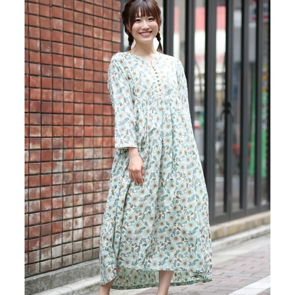 チチカカ（titicaca）/Shanti Shanti ディンティブロックワンピース【WEB限定】