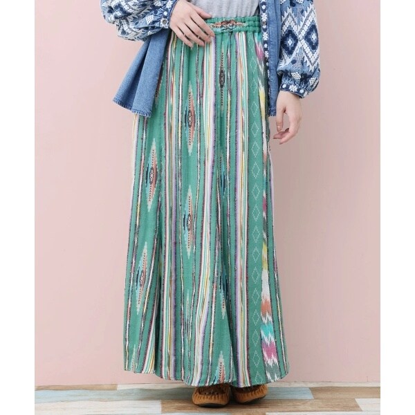 チチカカ（titicaca）/Rico メヒコストライプジャカードスカート