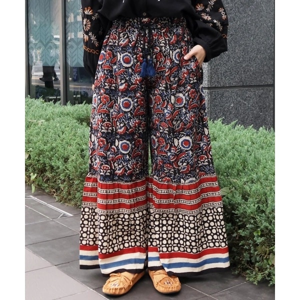 チチカカ（titicaca）/Shanti Shanti シックブロックパンツ【WEB限定】