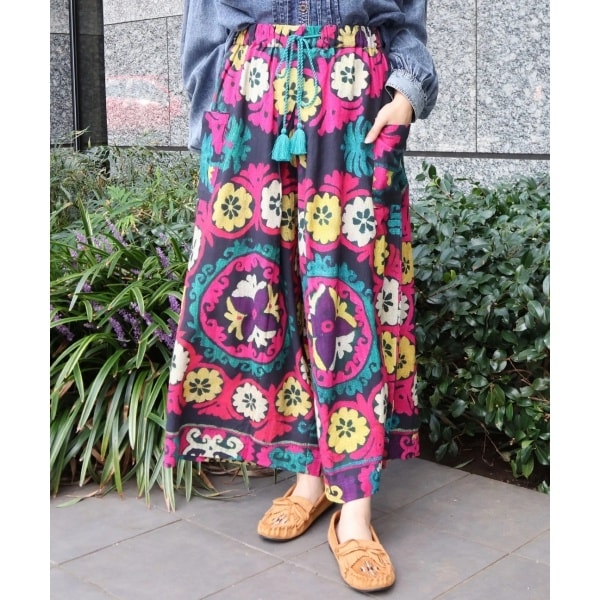 チチカカ（titicaca）/Shanti Shanti スザニプリントパンツ【WEB限定】