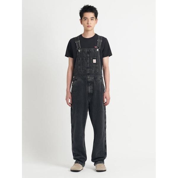 リーバイス（Levi’s）/オーバーオール ブラック DARKLY WASH OVERALL