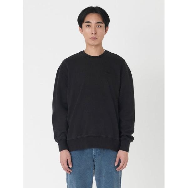 リーバイス（Levi’s）/AUTHENTIC CREW BLACK AGATE GARMENT DYE F BLACK AGA