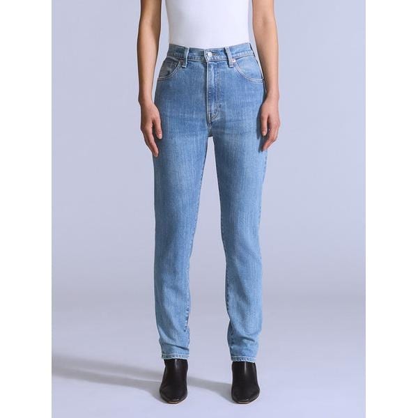 リーバイス（Levi’s）/BLUETAB□ ハイライズスリムジーンズ ミディアムインディゴ MADE IN JAPAN