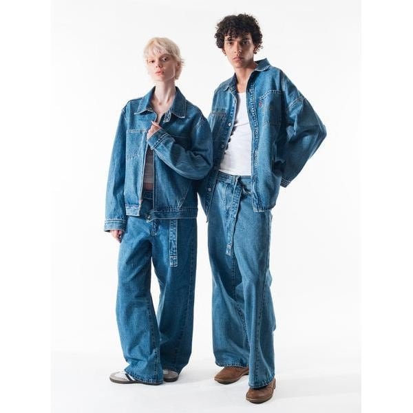 リーバイス（Levi’s）/TWISTED BAGGY ジーンズ ミディアムインディゴ