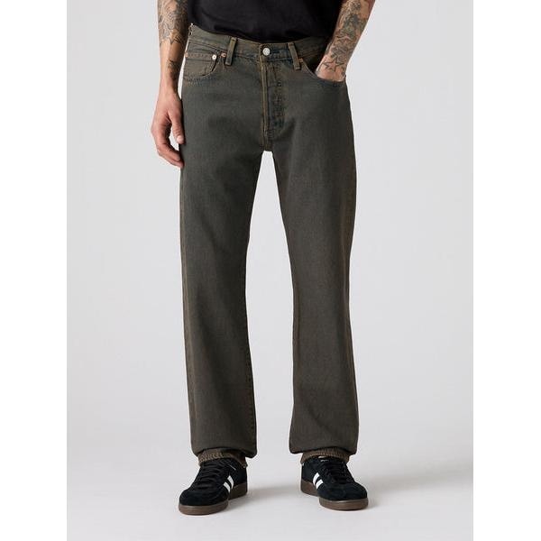 リーバイス（Levi’s）/501(R) オリジナル ジーンズ インディゴ・グリーンオーバーダイ