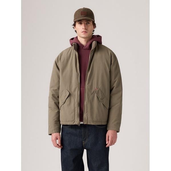 リーバイス（Levi’s）/BRIGGS ショートパファージャケット カーキ