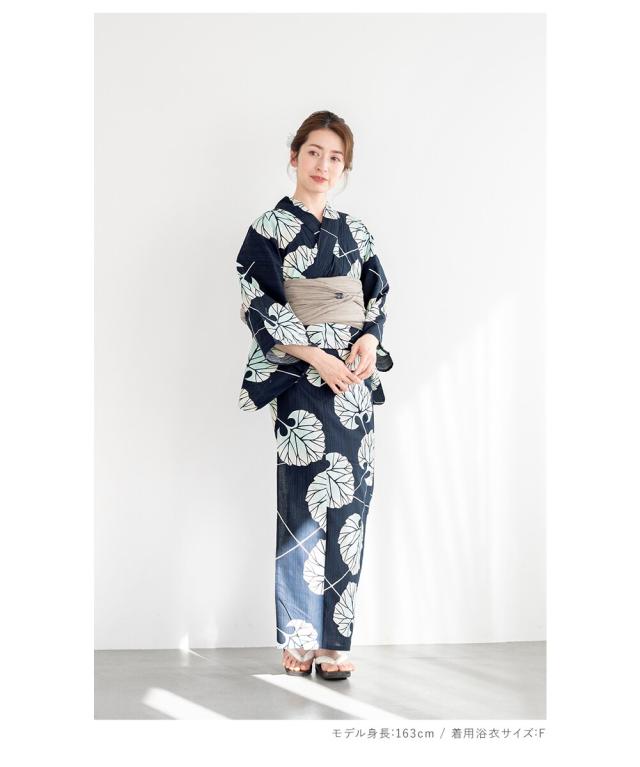 マクレ（Ma．cle'）/浴衣2点セット レディース （浴衣＋帯）の通販はau