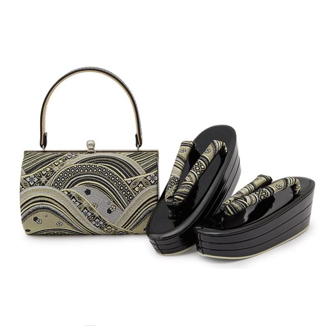 ソウビエン（SOUBIEN）/草履バッグセット 帯生地