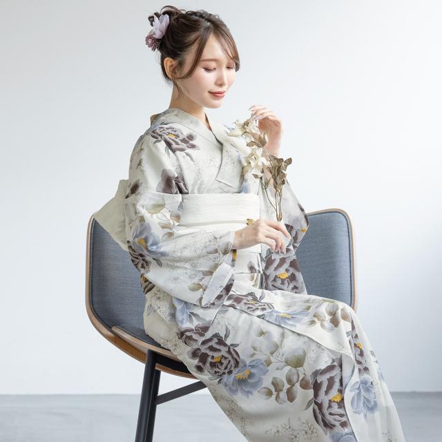 ソウビエン（SOUBIEN）/浴衣2点セット　レディース（浴衣＋帯）