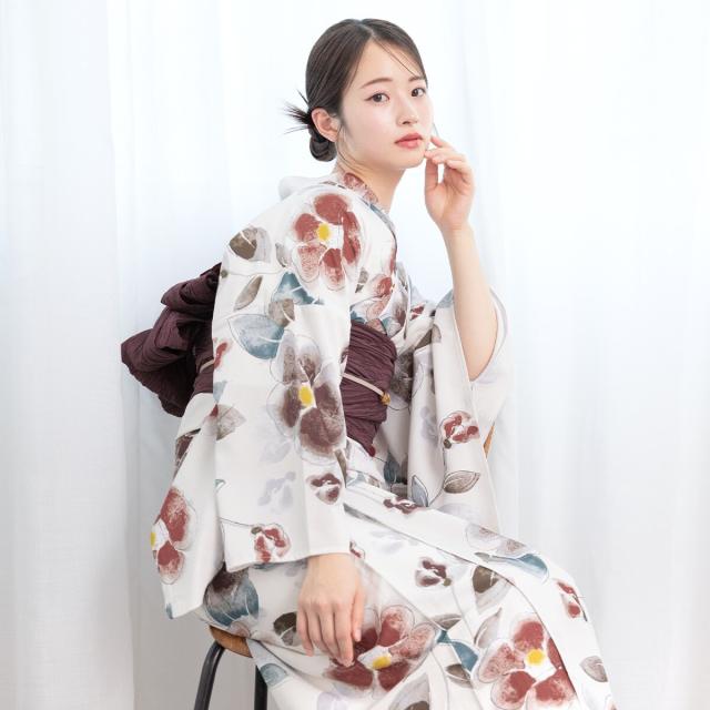 ソウビエン（SOUBIEN）/浴衣2点セット　レディース（浴衣＋帯）