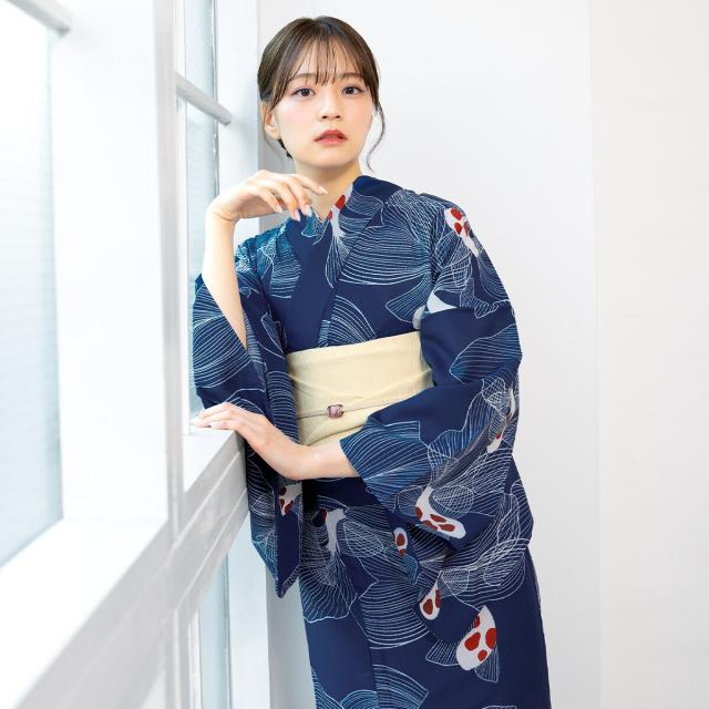 ソウビエン（SOUBIEN）/浴衣2点セット　レディース（浴衣＋帯）