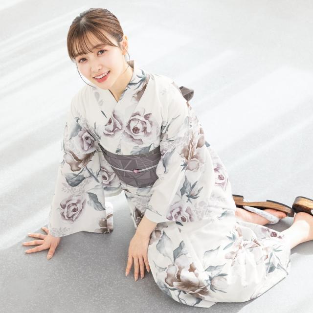 ソウビエン（SOUBIEN）/浴衣2点セット　レディース（浴衣＋帯）